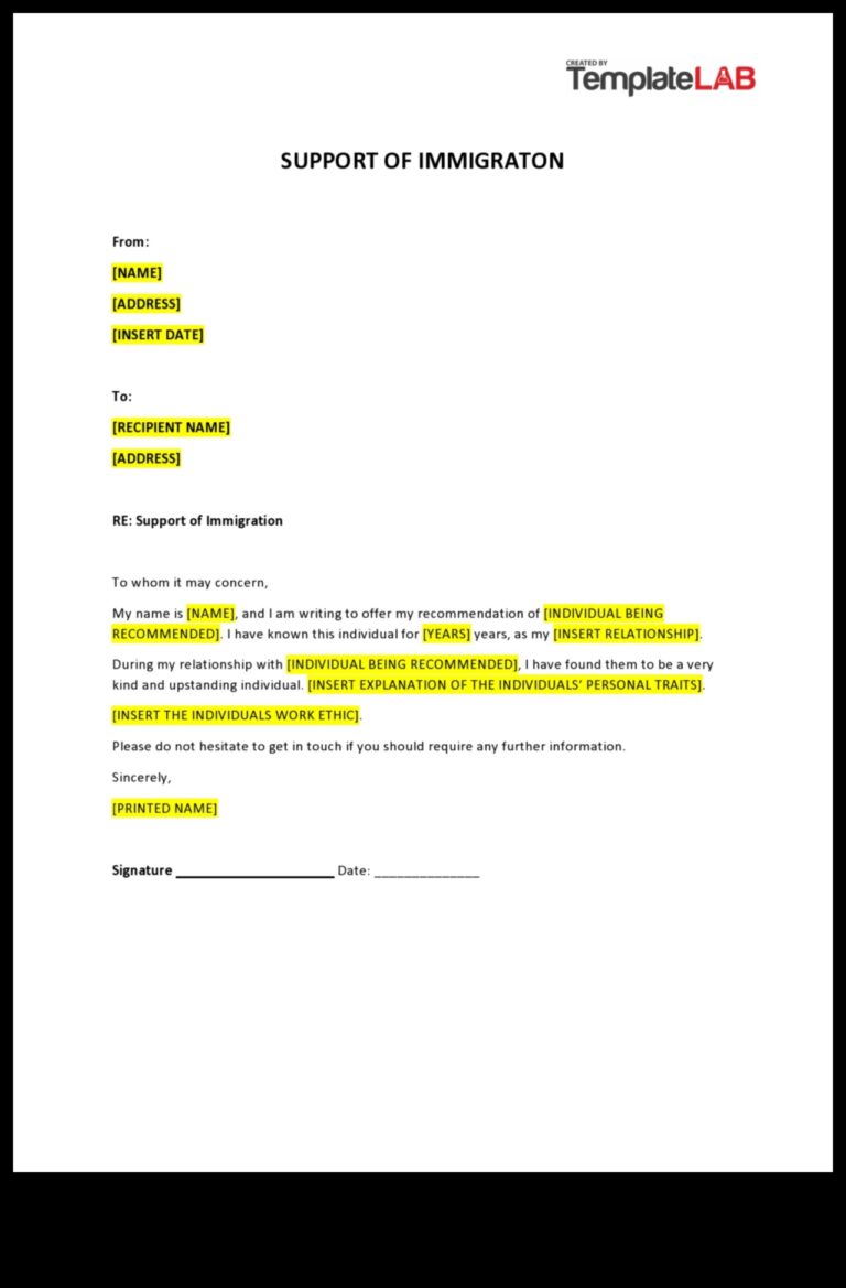 How to Write a Compelling Letter to Immigration | Lessmag.net